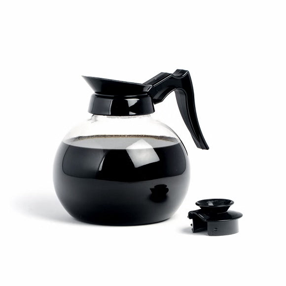 Glasskanne på 1,8 liter – Kaffekanne med helletut og ergonomisk håndta